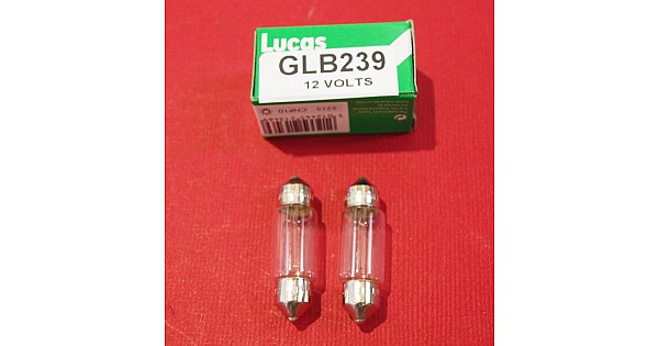 LUCAS FESTOON BULB 12V x 5W LLB239 (Sold as a Pair) GLB239-SetA ...