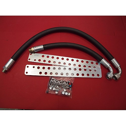 Oil Cooler Pipe Kit . Long Pipes for Mini Clubman or Classic Mini MOC100102