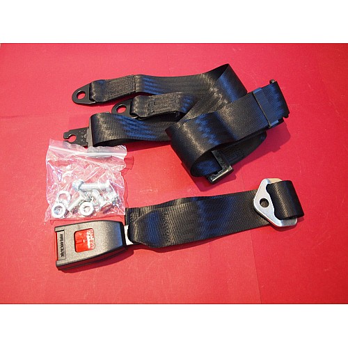 Securon Diagonal Static Seat Belt 217cm w 47cm Buckle with Anchor and ...